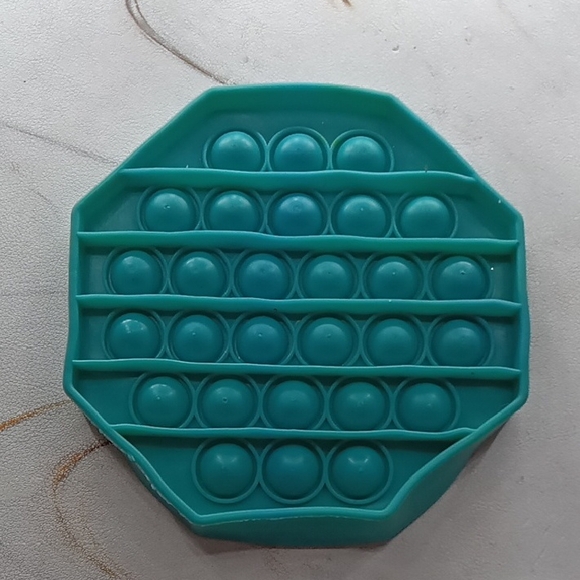 Toys | Teal Octagon Pop It Fidget Toy | Poshmark